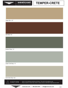 Epoxy Garage Floor Colors | Craftsman Concrete Floors